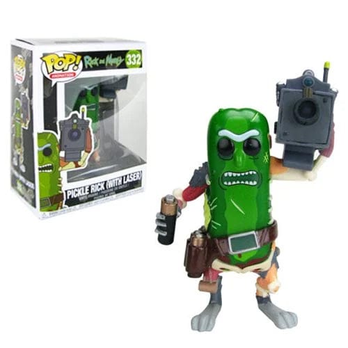 Funko Pop Rick & Morty - Rick Pepinillo con Laser #332